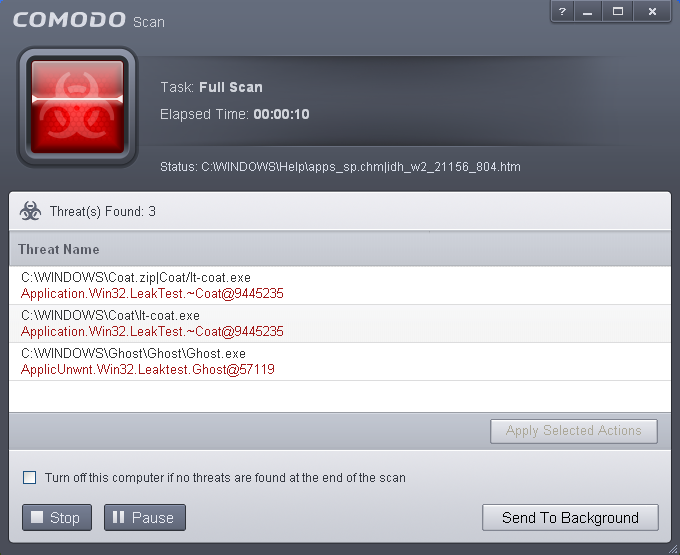 Run A Full Computer Scan, Scan My PC, Virus Scan,Virus Removal|Internet Security - 7.0